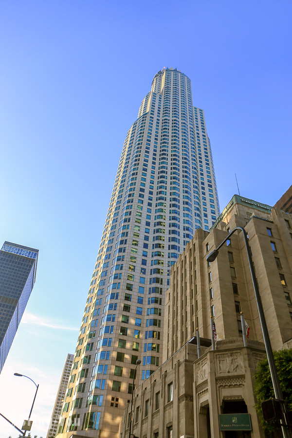 OUE Skyspace Los Angeles 洛杉矶天空观景台攻略（已歇业）｜透明玻璃滑梯、网美拍照天使翅膀、夕阳 | BringYou
