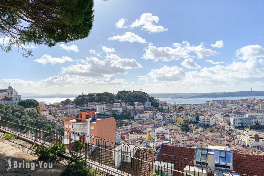 【葡萄牙】山上圣母观景台 Viewpoint of Senhora do Monte：里斯本最高观景台，看夕阳名所 | BringYou
