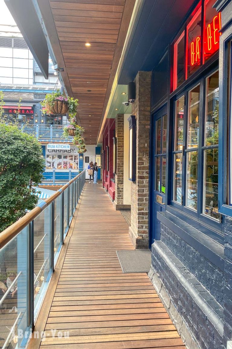 Kingly Court｜隱藏在倫敦蘇活區卡納比街的三層樓美食廣場 | BringYou